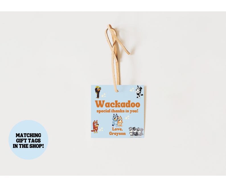 Bluey Birthday Party Table Sign | Bluey Table Sign | Bluey Party ...