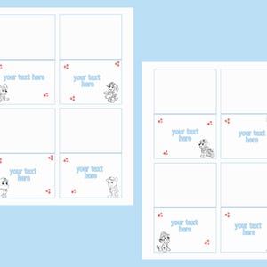 Editable Heroic Pup Food Tent Label Dog Paw-ty Place Cards Neutral Paw ...