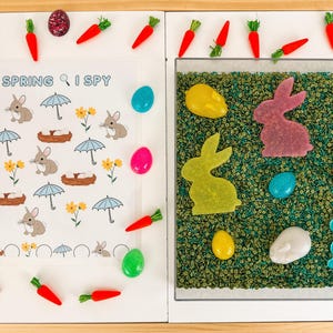 Spring Printables | Spring Kids Activity | Spring I SPY | Spring Seek ...