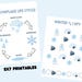 Snow Life Cycle | Snowflake Printable | Winter Kids Activity | Winter I ...
