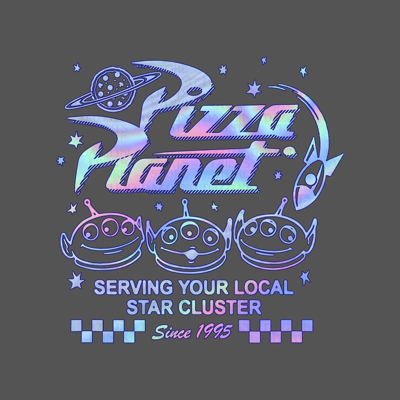 Pizza Planet PNG, Pizza Planet Png Design Files for Cricut Silhouette ...