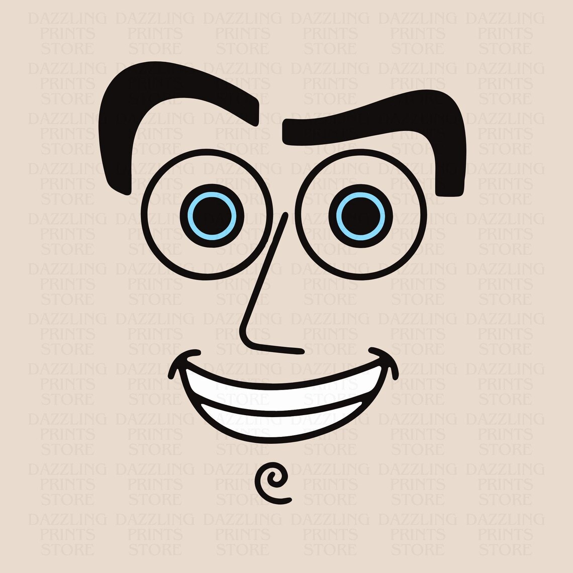 Toy Story Characters Face Bundle Png, Toy Story Face Svg , Toy Story ...