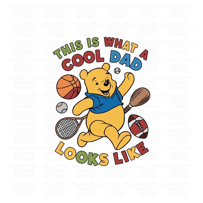 Mickey Maus Cool Dad Png Design, Dad File Svg, Father's Day Cool Father ...