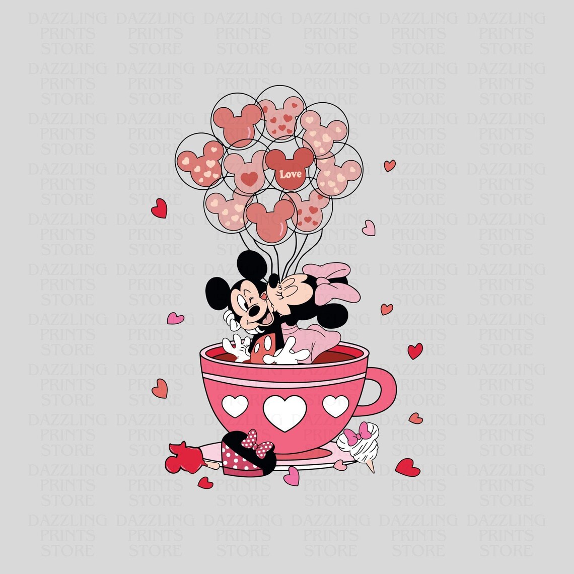 Love Svg, Mouse Couple Svg, Valentines Day SVG, Valentine's Day Png Svg ...