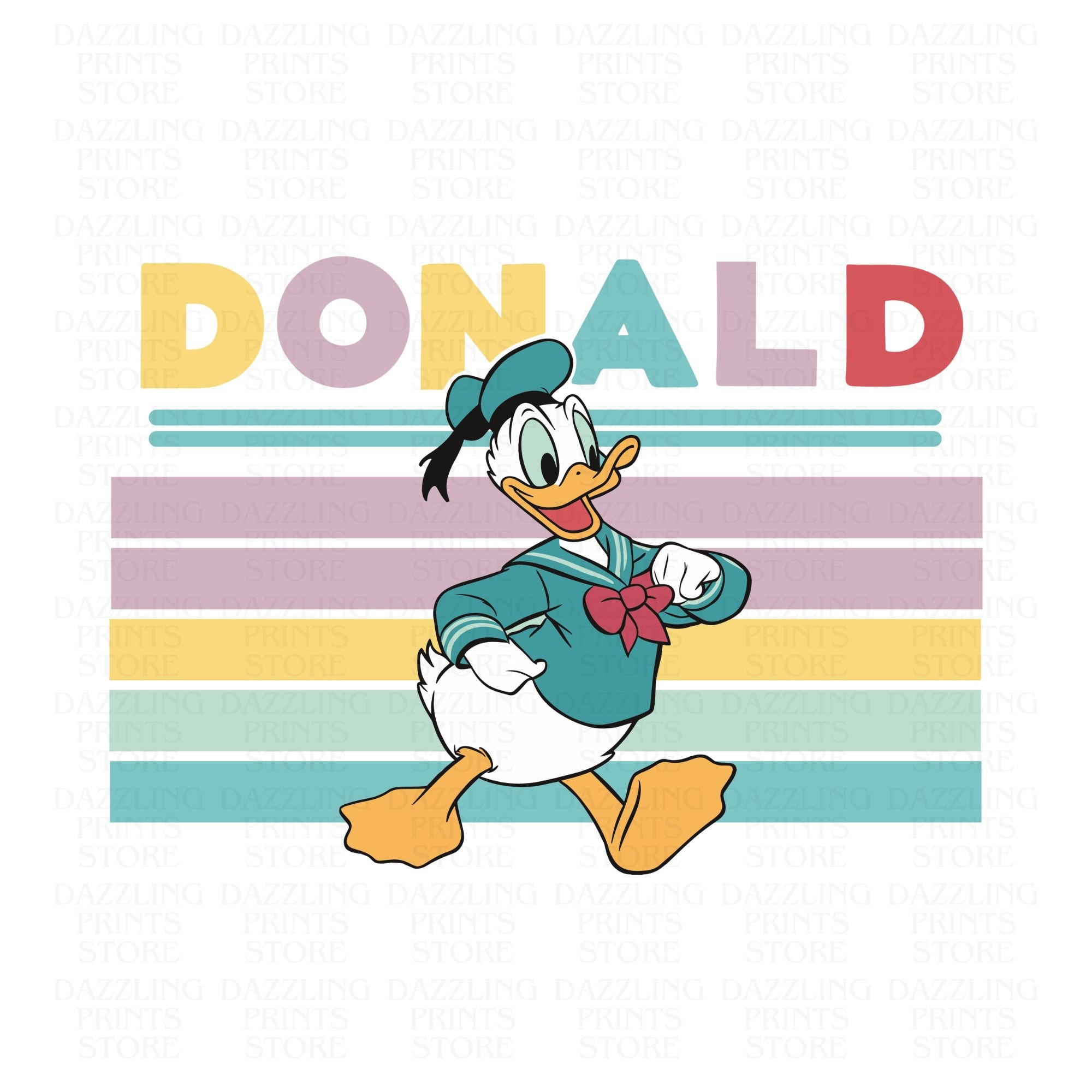 Donald Duck SVG , Donald SVG, Donald Outline Png, Donald Silhouette ...