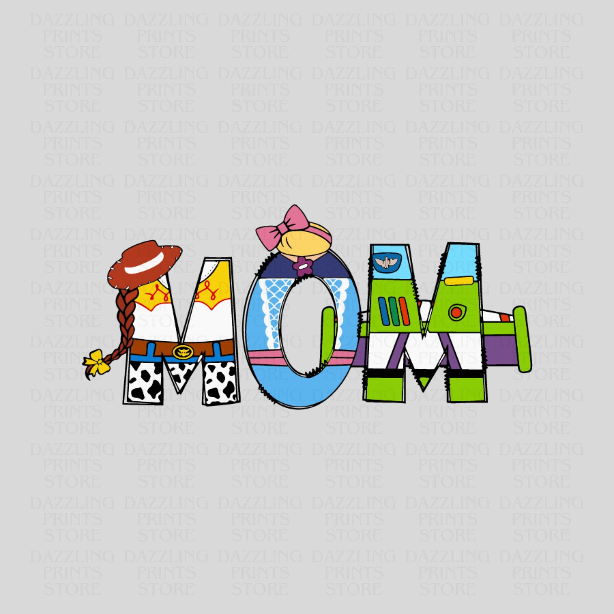 Mom Toy Cartoon Movie Png, Family Vacation Svg, Retro Mama Png, Mom ...