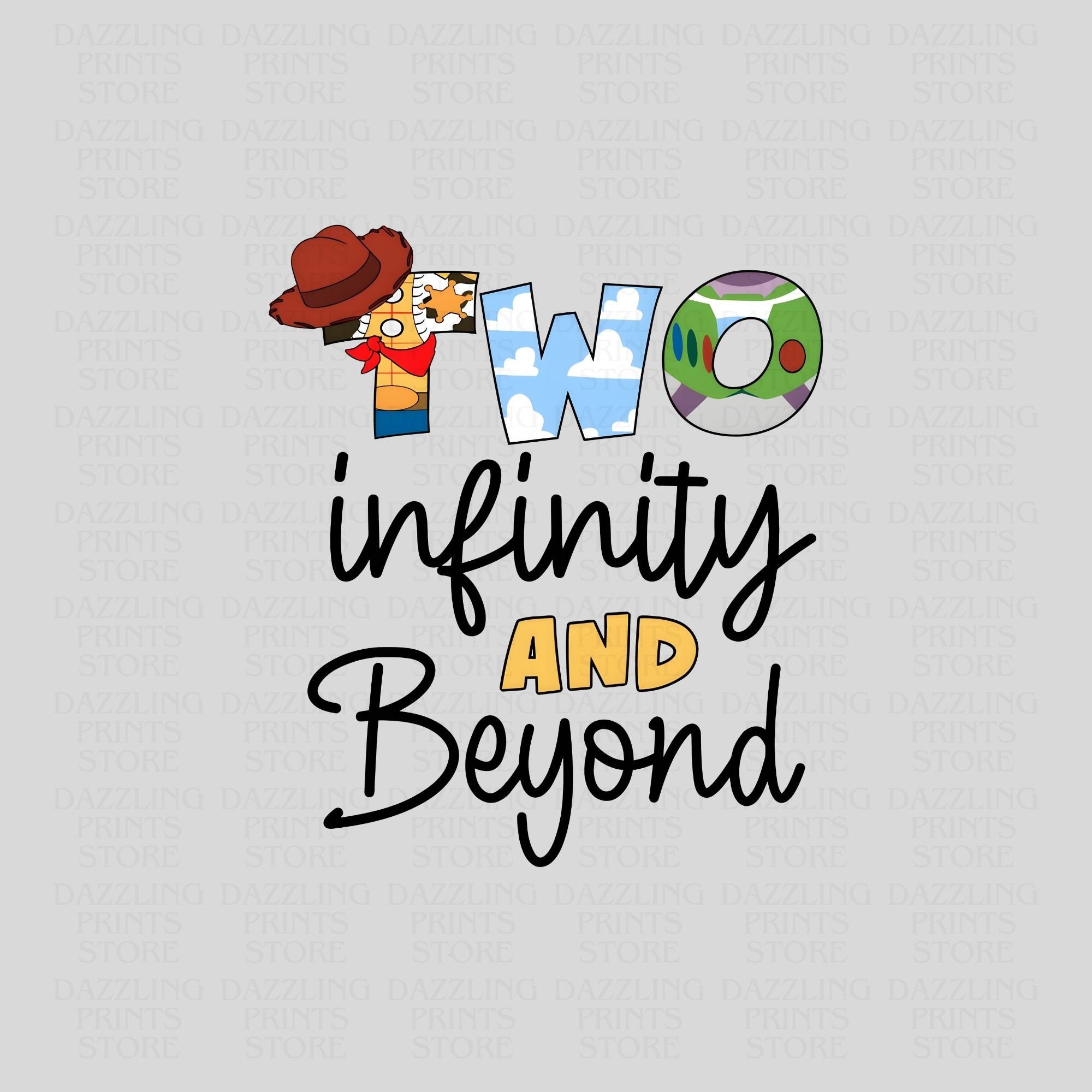 Two Infinity and Beyond Png, Two Infinity and Beyond Svg, Toy Story Png ...