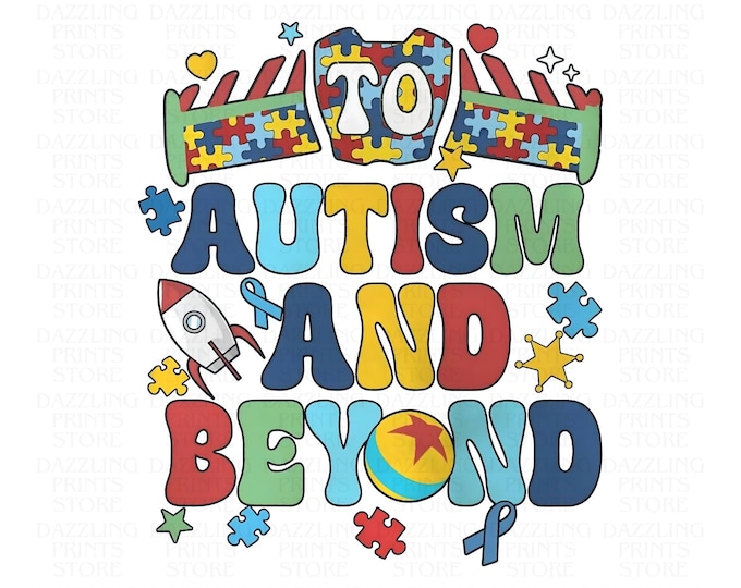 Autism and Beyond Png, Accepttance, Inclusion, Advocacy, Gifts for ...