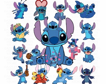 Stitch SVG Bundle for Cricut and Sublimation, Stitch Cut Files, Stitch ...