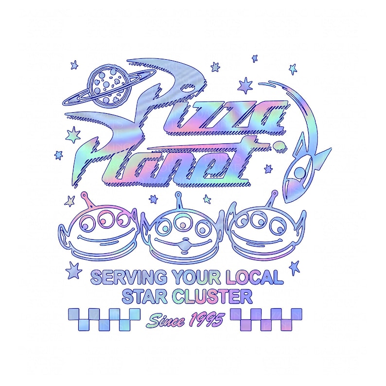 Pizza Planet PNG, Pizza Planet Png Design Files for Cricut Silhouette ...