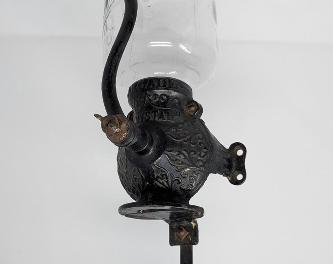 Arcade Crystal #3 Wall Mount Cast Iron Coffee Grinder Original Parts - Etsy