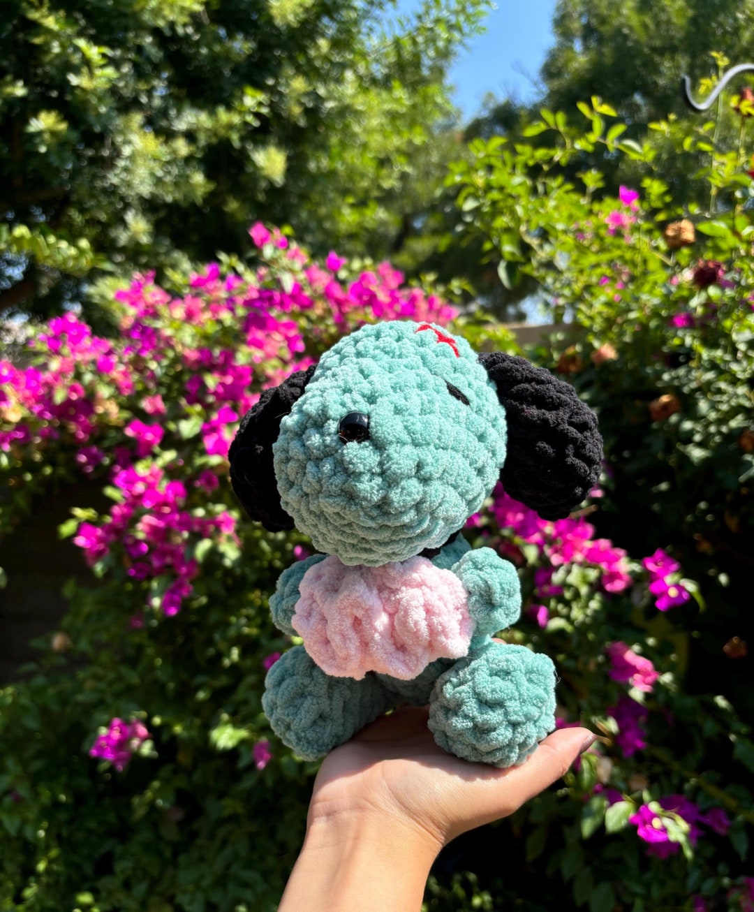 ZOMBIE SNOOPY CROCHET ||peanuts||halloween||spooky||brain||handmade - Etsy
