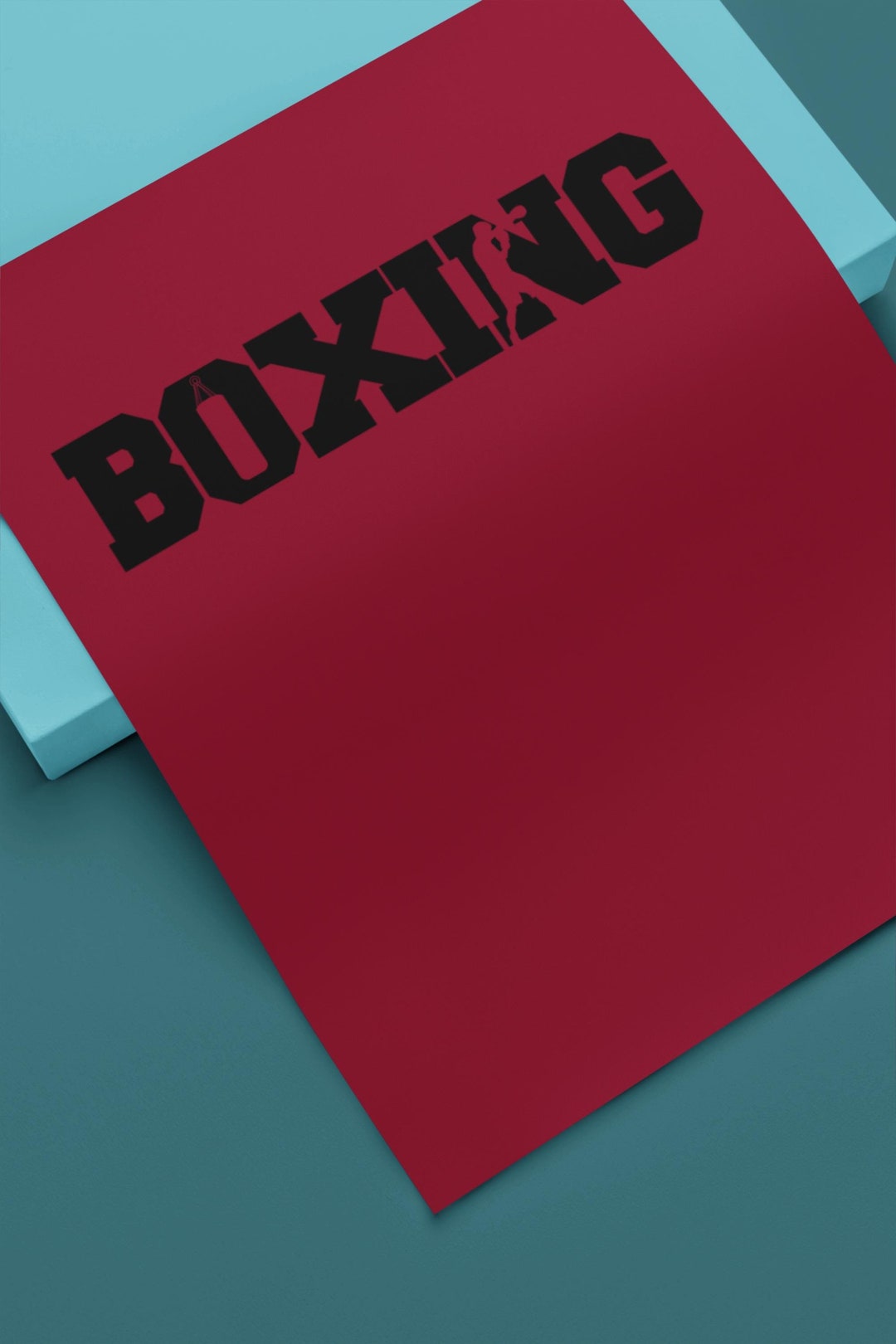 Boxing Sport Gift, Wall Art Print, Boxer Gift Idea, Boxing Decor, Boxer ...