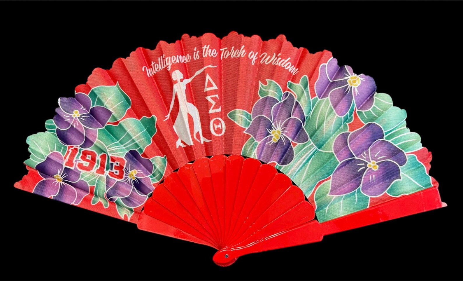 Delta Sigma Theta Fans (smaller Size) - Etsy