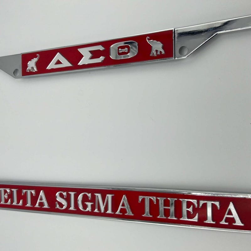 Delta Sigma Theta Sorority License Plate - Etsy