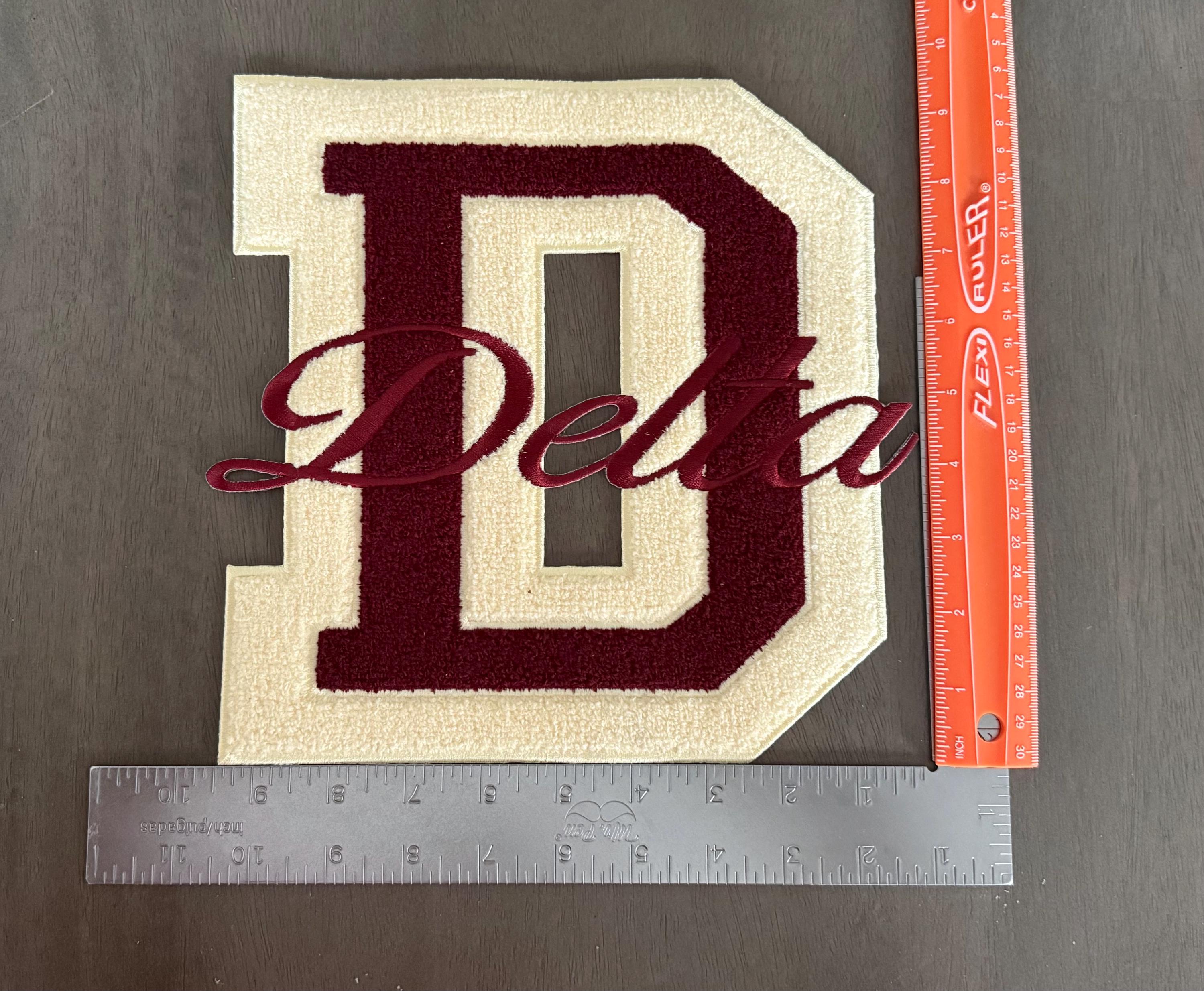 Delta Sigma Theta Chenille Patches - Etsy