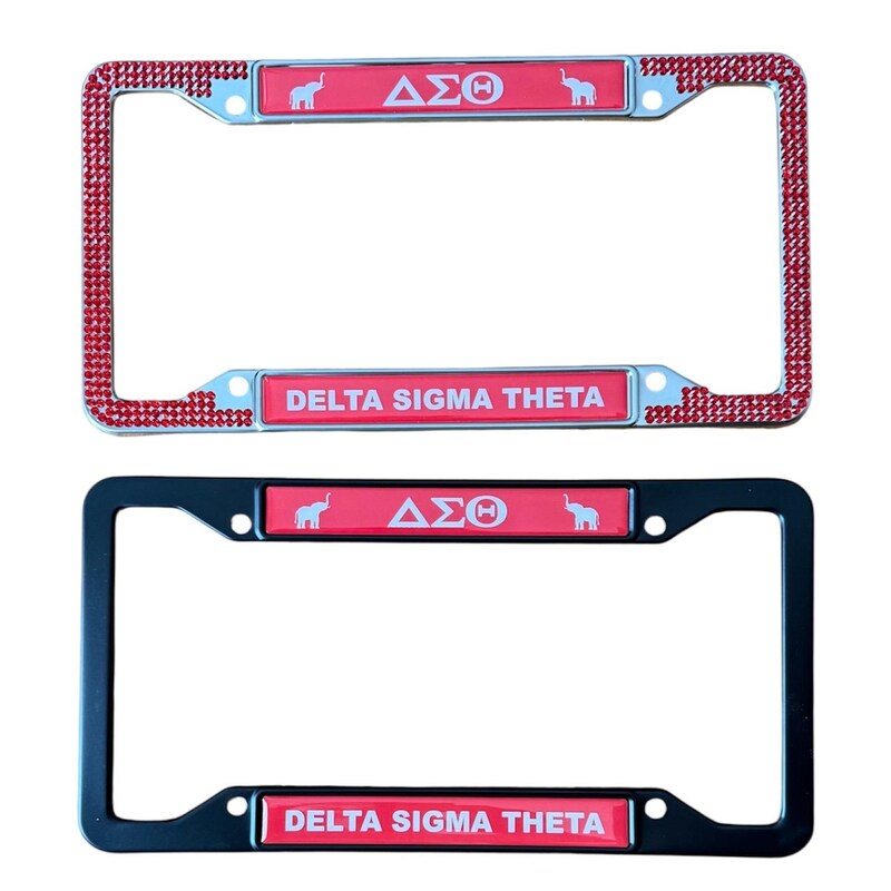Delta Sigma Theta Sorority License Plate - Etsy