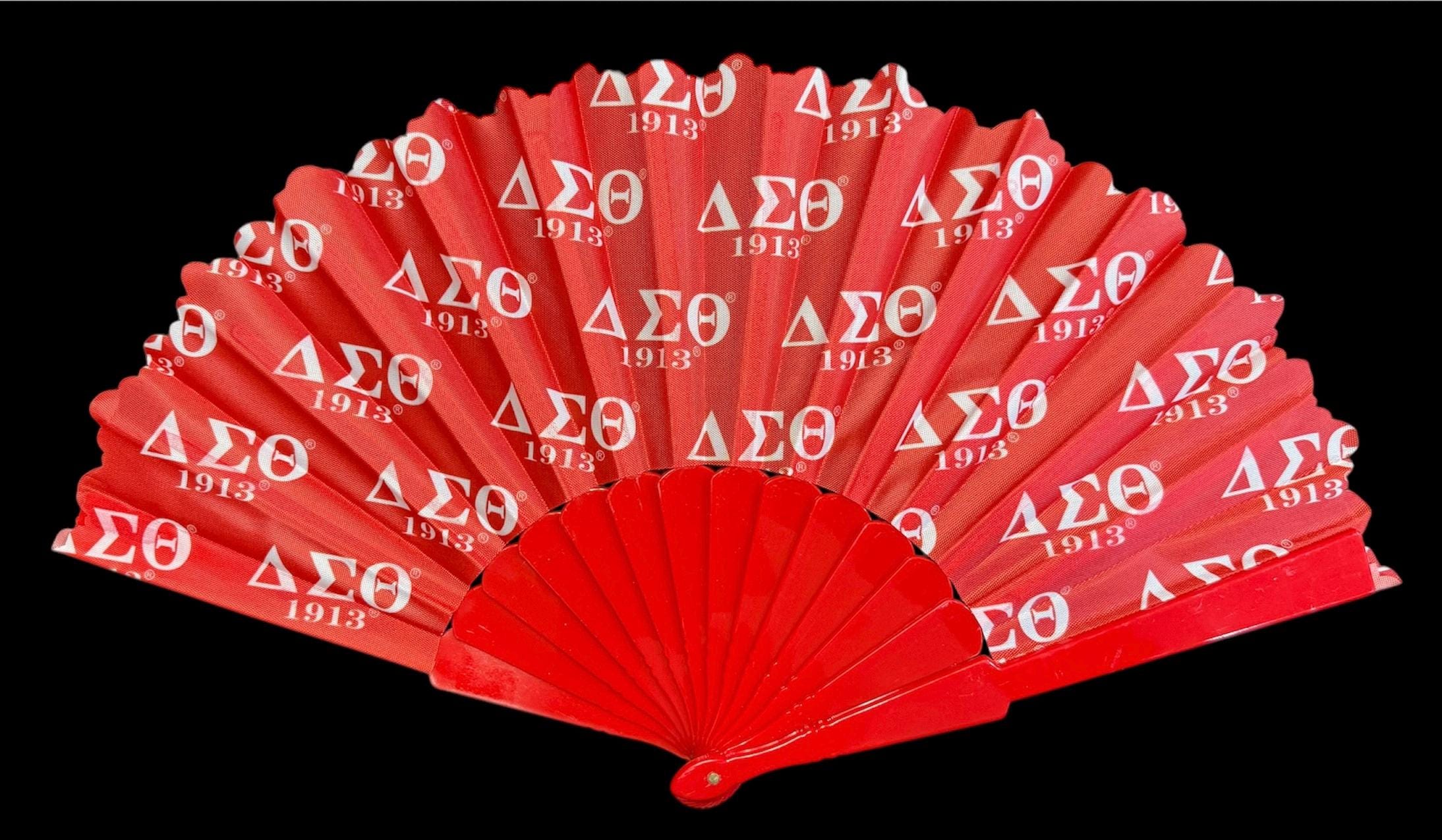 Delta Sigma Theta Fans (smaller Size) - Etsy