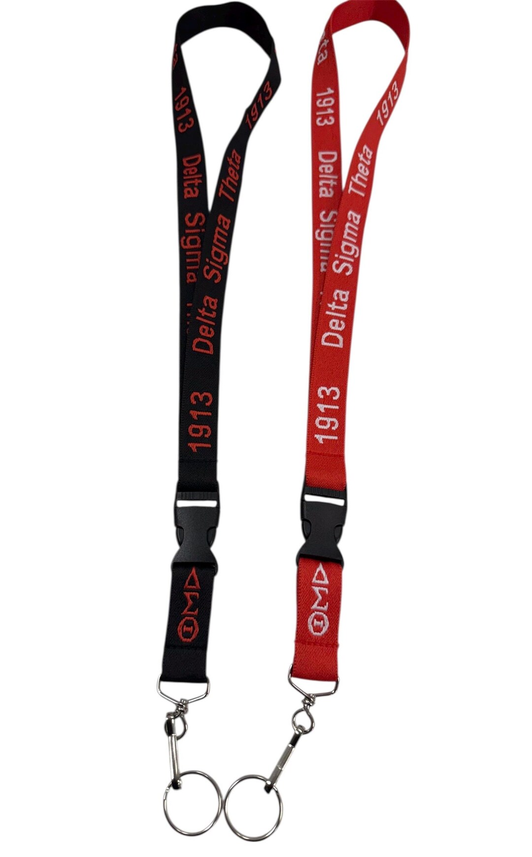Delta Sigma Theta Lanyard (new Style Woven) - Etsy