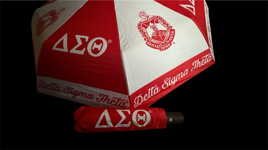 Delta Sigma Theta Umbrella - Etsy