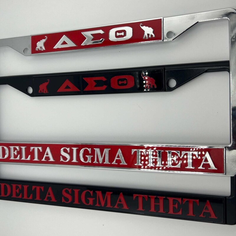 Delta Sigma Theta Sorority License Plate - Etsy