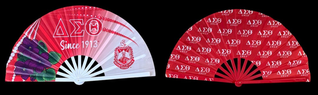 Larger Size - Delta Sigma Theta Fans - Etsy