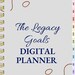 Legacy Digital Planner IV Mo ,digital Planner for Ipad, Printable ...