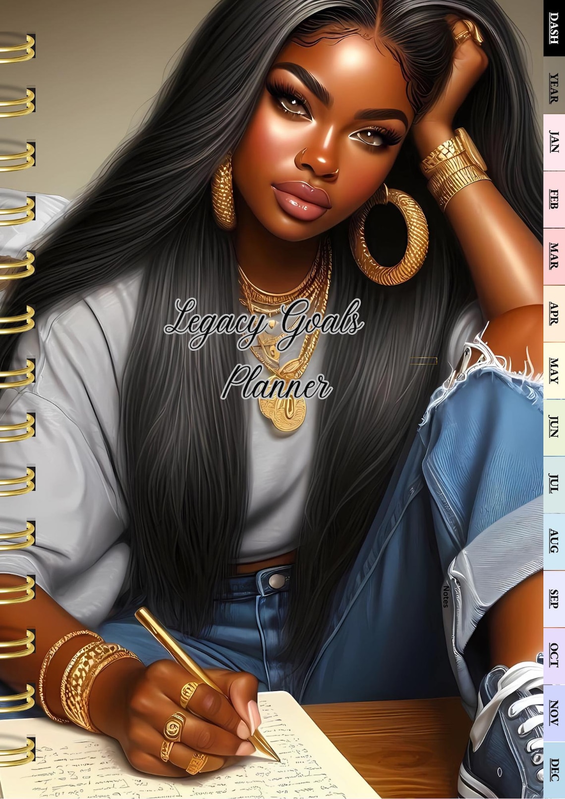 Legacy Digital Planner IV Mya ,digital Planner for Ipad, Printable ...