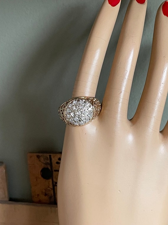 large dome cluster of - Gem