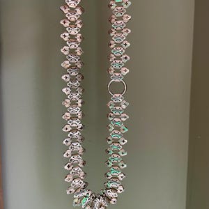 ON HOLD C1880 Antique Victorian Book Chain Link Necklace - Etsy