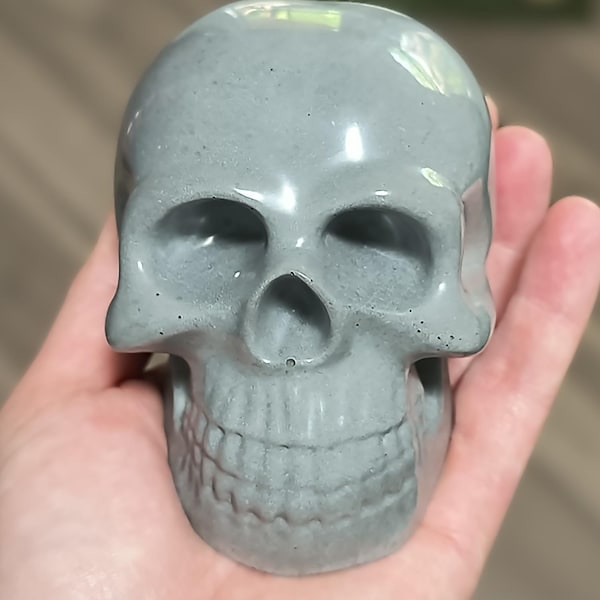 Concrete Skulls - Etsy