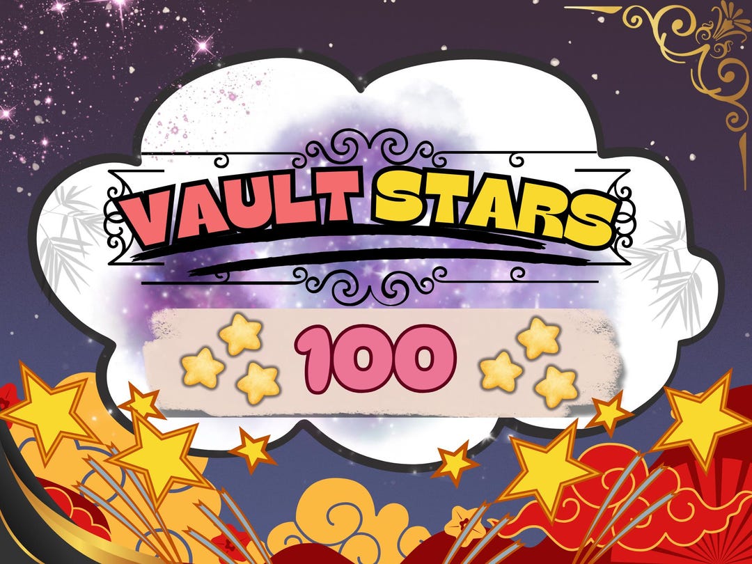 Stars for Vault | 100 Stars | Quick Send - Etsy