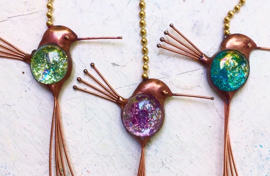 Hummingbird Fan Pull, Hummingbird Pull, Sun Catcher, Bird Pull, Home ...