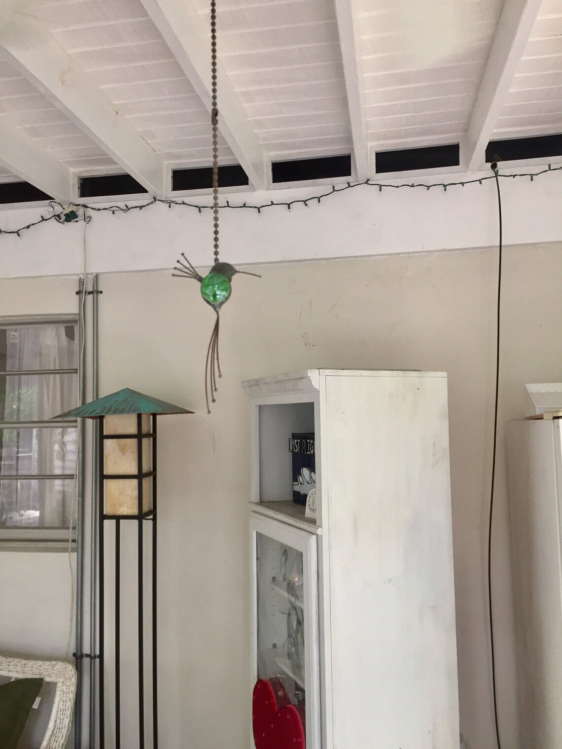 Hummingbird Fan Pull hummingbird pull sun catcher bird | Etsy