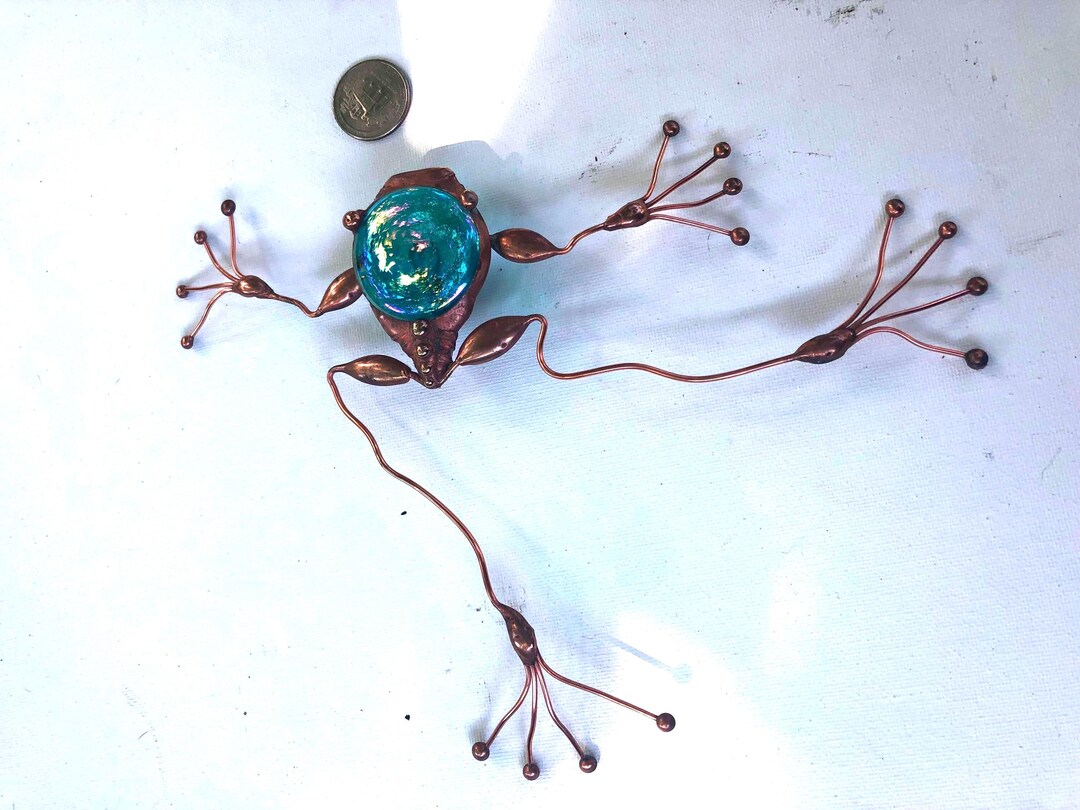 Green Glass Frog, Dad Gift, Sucker, Screen Art ,magnet, Copper Frog ...