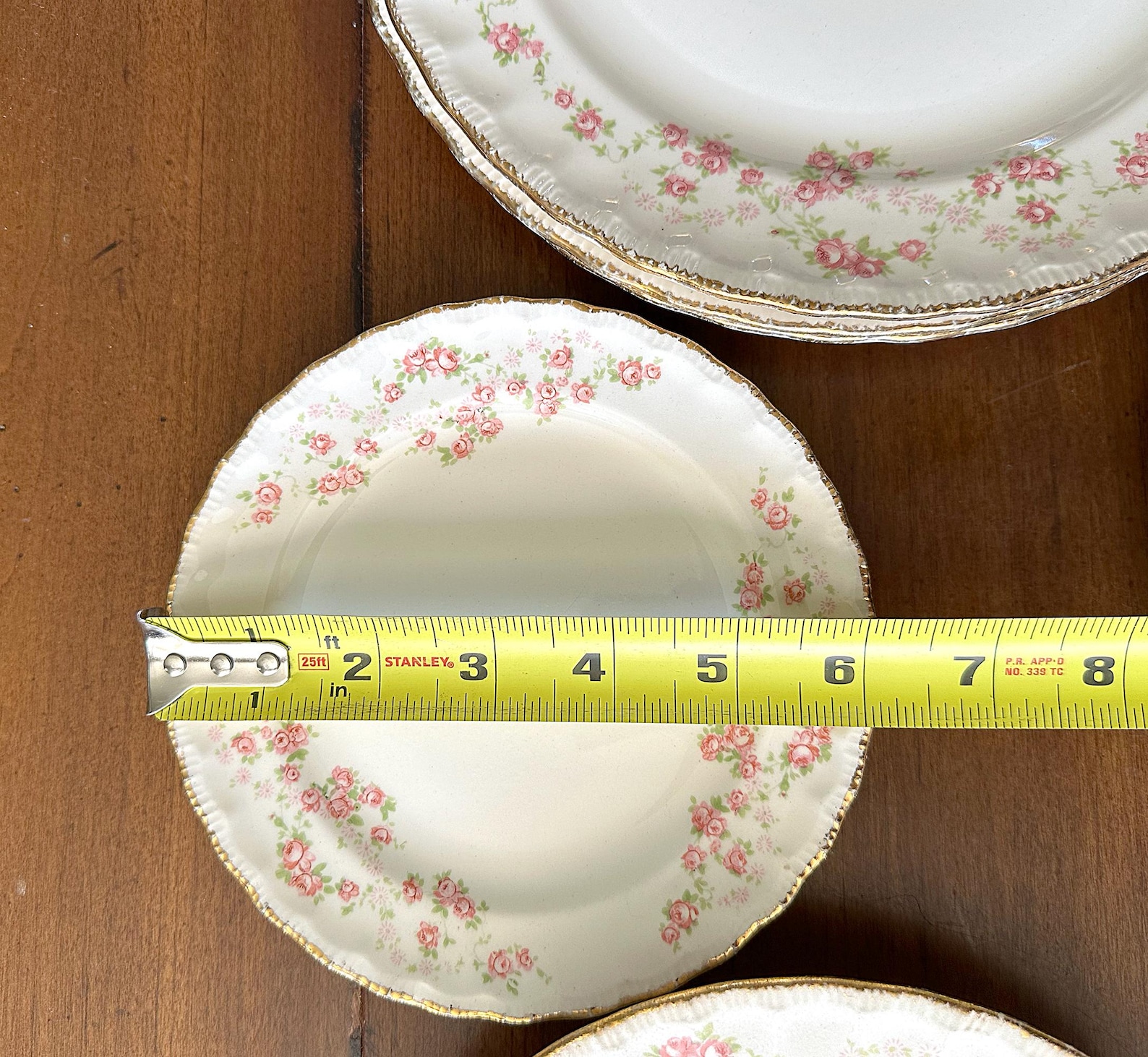 Antique China Pope Gosser Pink Floral Florence Pattern - Etsy