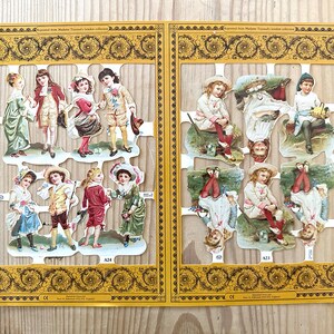 Victorian Images Papercraft Diecut Craft Scrap Reliefs Mamelok - Etsy