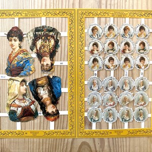 Victorian Images Papercraft Diecut Craft Scrap Reliefs Mamelok - Etsy