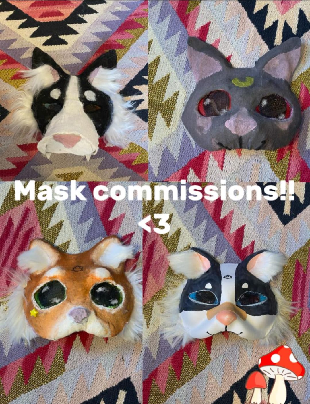 Mask Commissions Furry Therian Cosplay Cheap Custom - Etsy