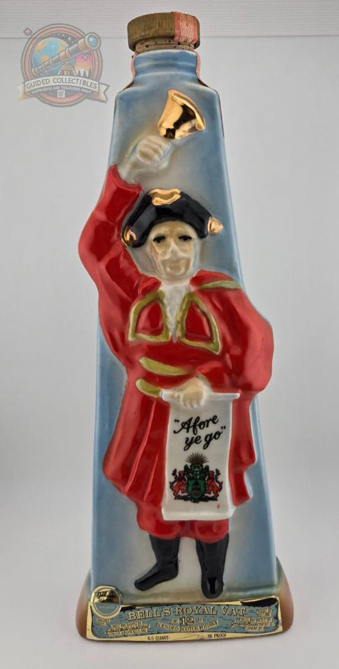 Vintage Bell’s Royal Vat 12-year Scotch Whisky Decanter – Town Crier ...