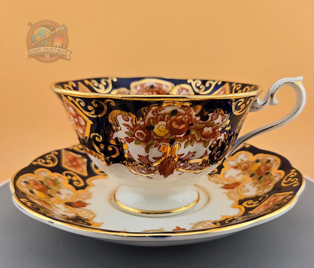 Royal Albert Heirloom Bone China Tea Cup and Saucer Set - Vintage ...