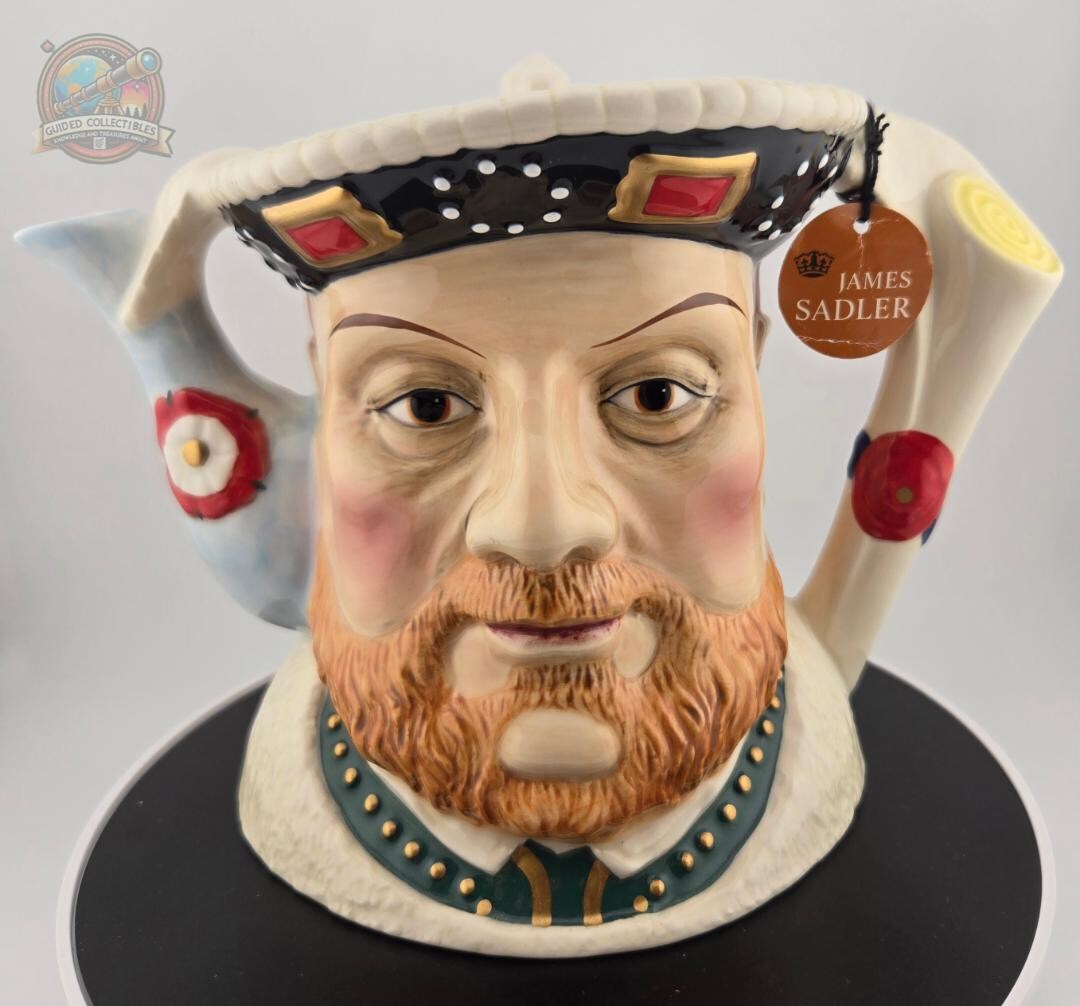 James Sadler Henry VIII Teapot Collectible Character Teapot, Tudor ...