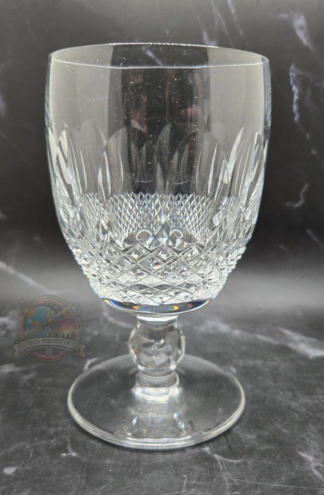 Waterford Crystal Colleen Short Stem Wine Goblet | Classic Irish Cut ...