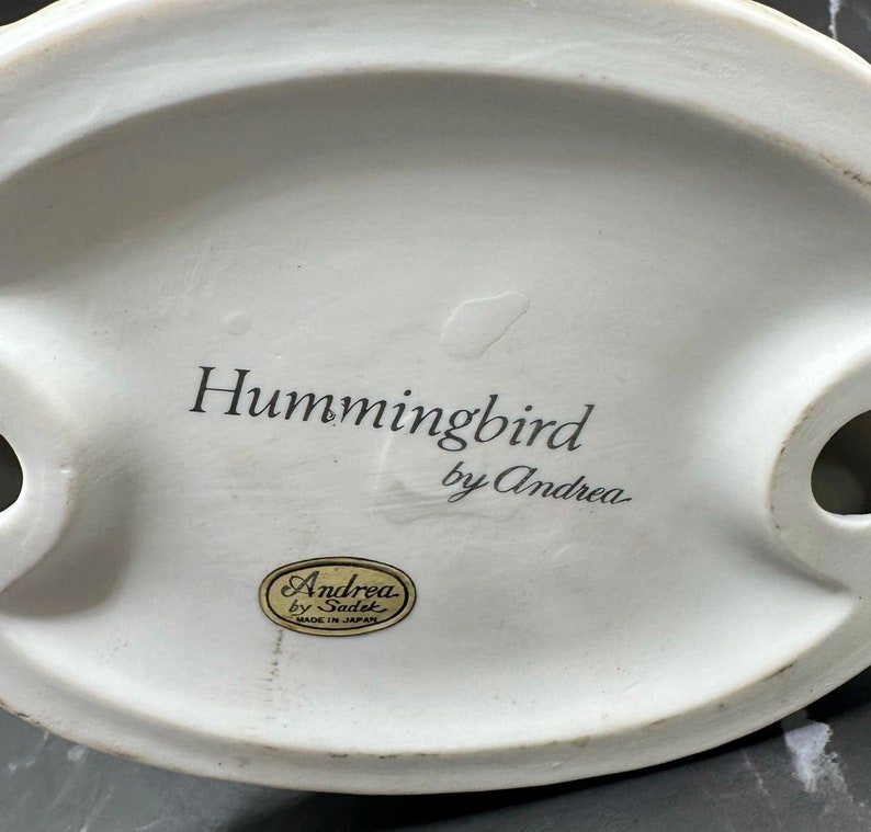 Andrea by Sadek hummingbird Figurine Exquisite Hand-painted Sculpture ...