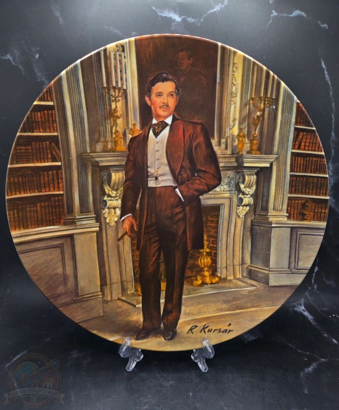 Limited Edition Gone With the Wind Collectible Plate - 'rhett' by ...