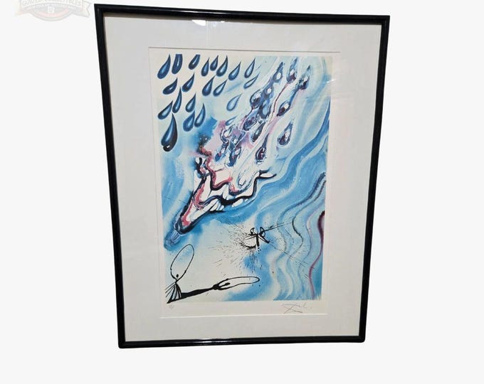 Salvador Dalí “the Pool of Tears” Limited-edition Lithograph With ...