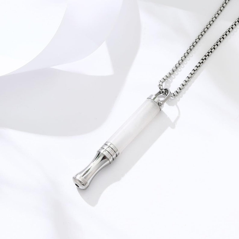 Personalized Natural Stone Breathing Necklace,mindful Breathing ...