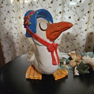 Vintage 1973 Ornamental Plaster Duck Yard Garden Decoration - Etsy