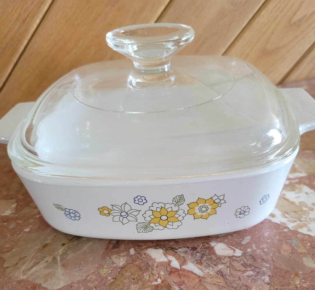 Corning Ware Casserole Vintage Bakeware/cookware - Etsy