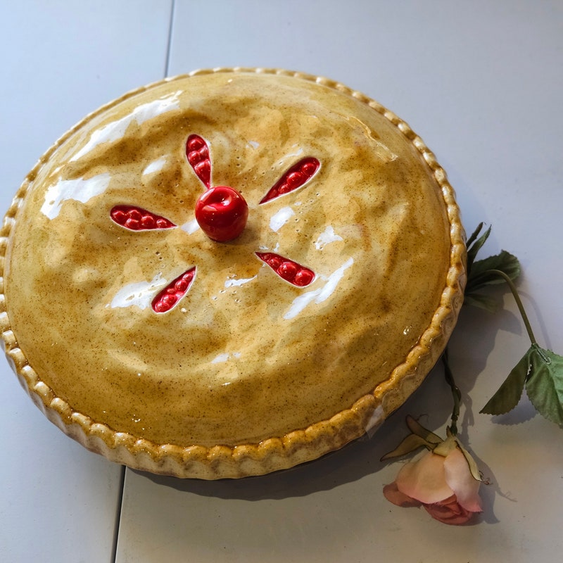 Ceramic Pie Dish - Etsy